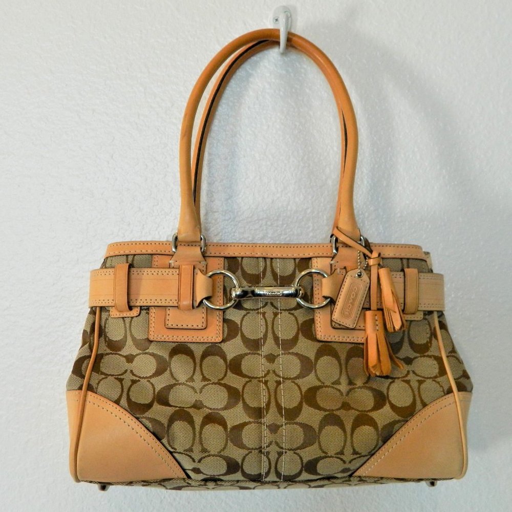 Coach Vintage Monogram Satchel - Gem